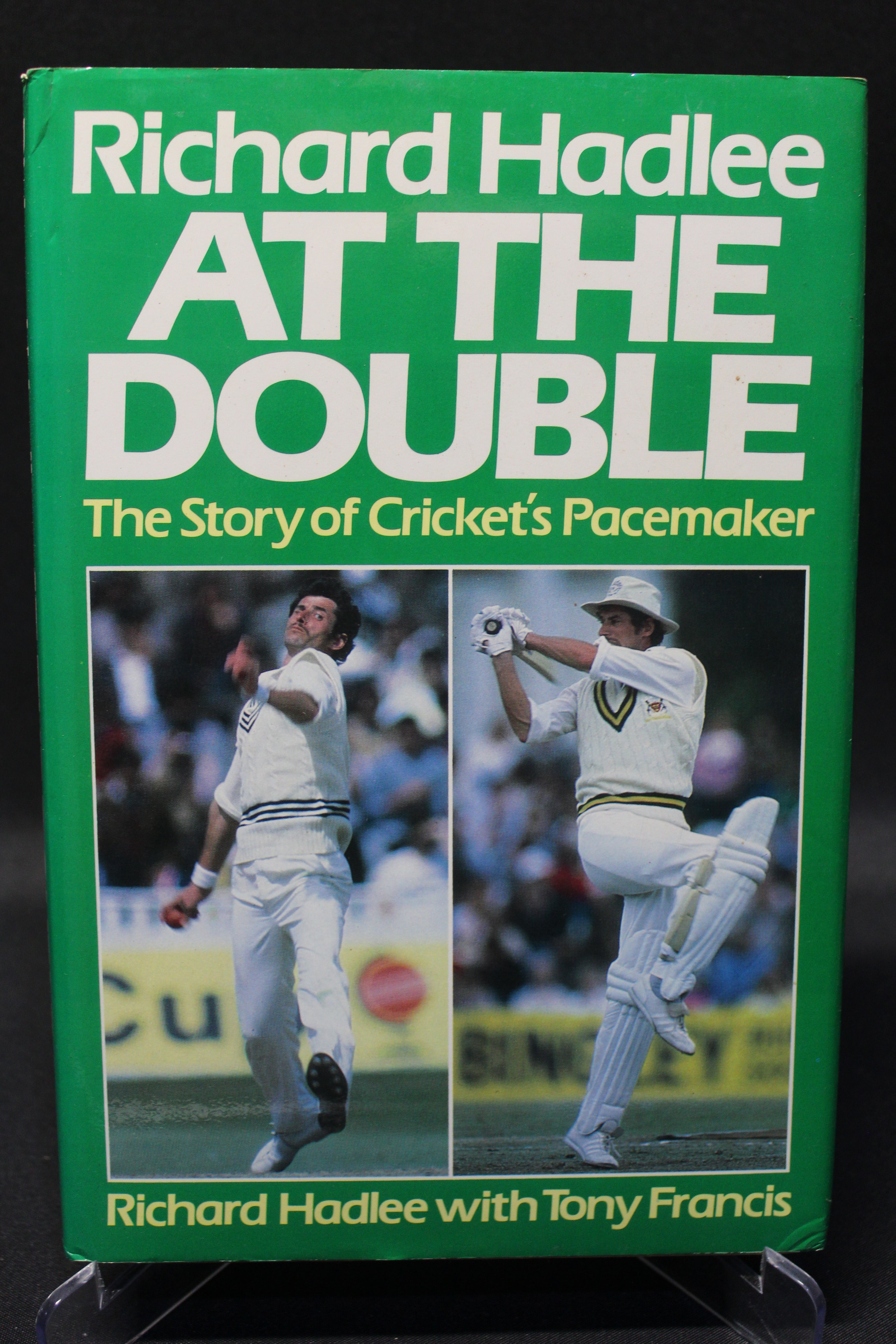 Richard Hadlee: At the Double [Second Hand] – Bookmart.co.nz